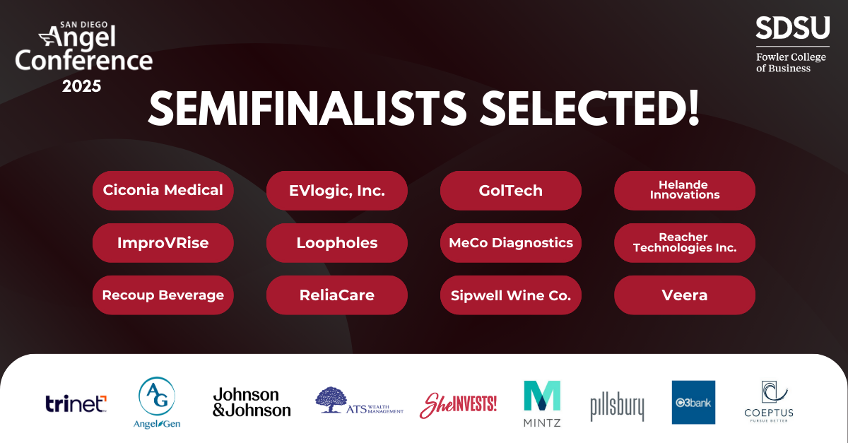 San Diego Angel Conference | Lavin Entrepreneurship Center | SDSU